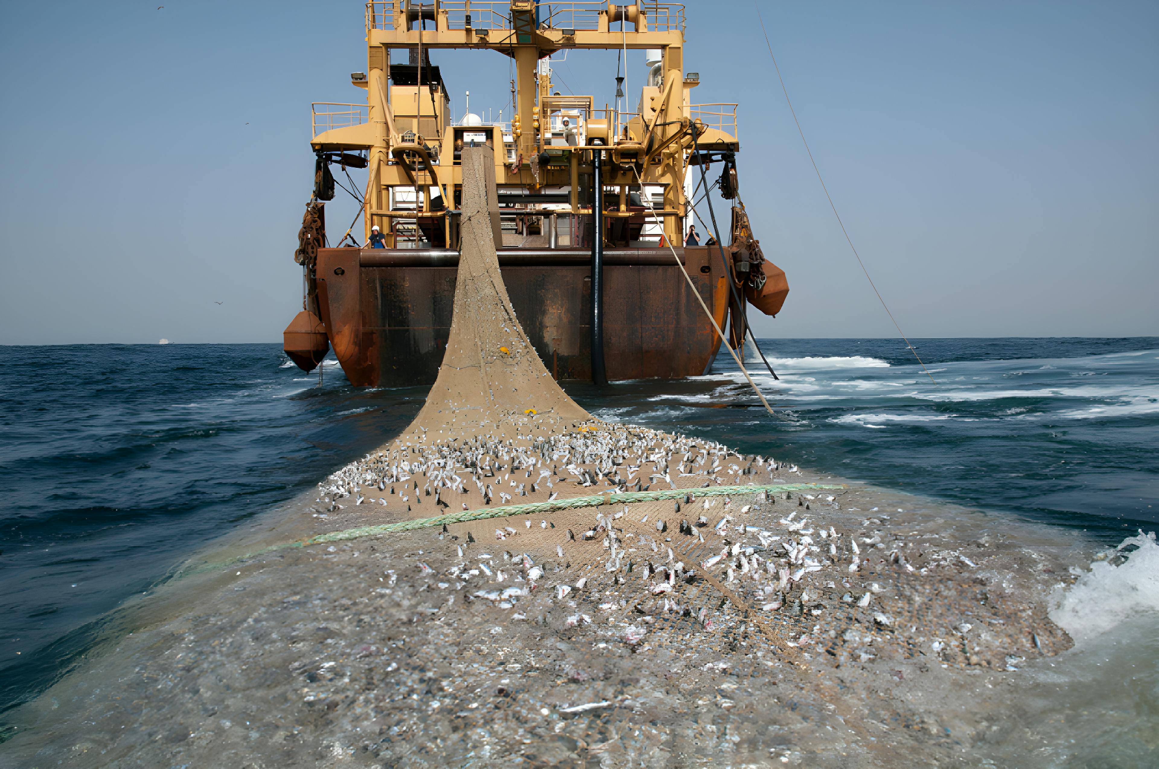 What is bottom trawling and why is it a problem?